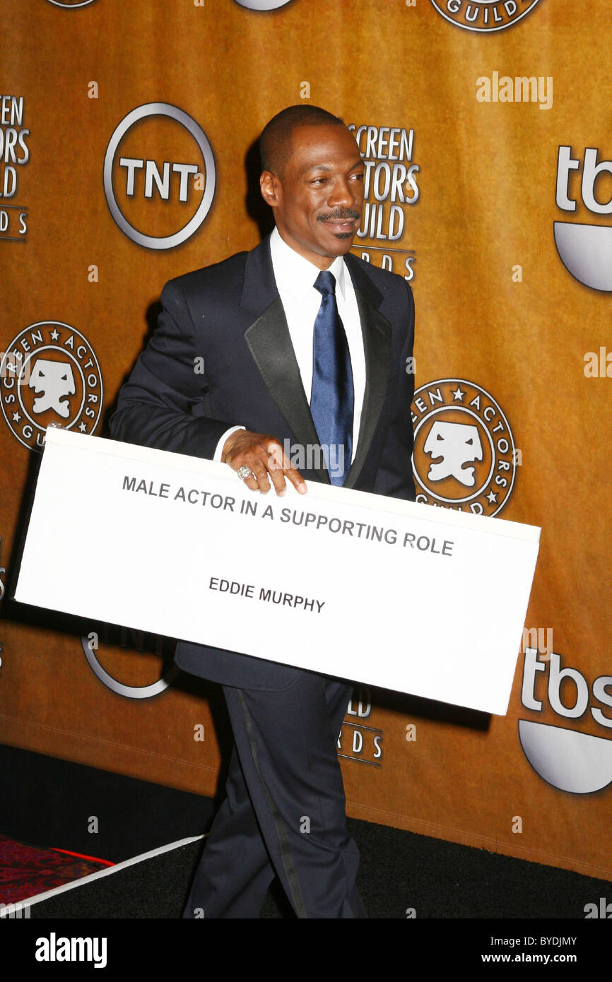 Eddie Murphy 13th Annual Screen Actors Guild Awards - Press Room held ...