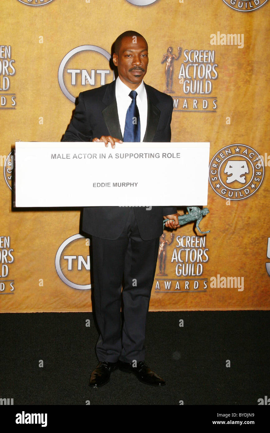 Eddie Murphy 13th Annual Screen Actors Guild Awards - Press Room held ...