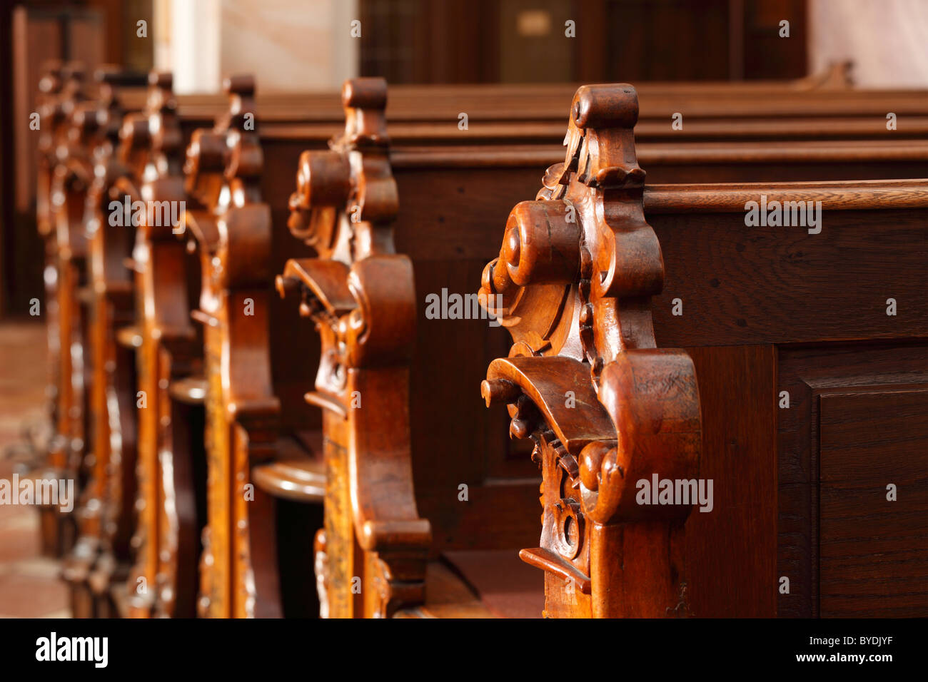 Pew carvings hi-res stock photography and images - Alamy