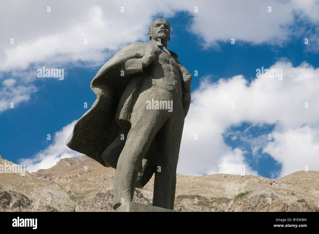 Statue of Lenin, communism, Khojand, Tajikistan, Central Asia Stock ...