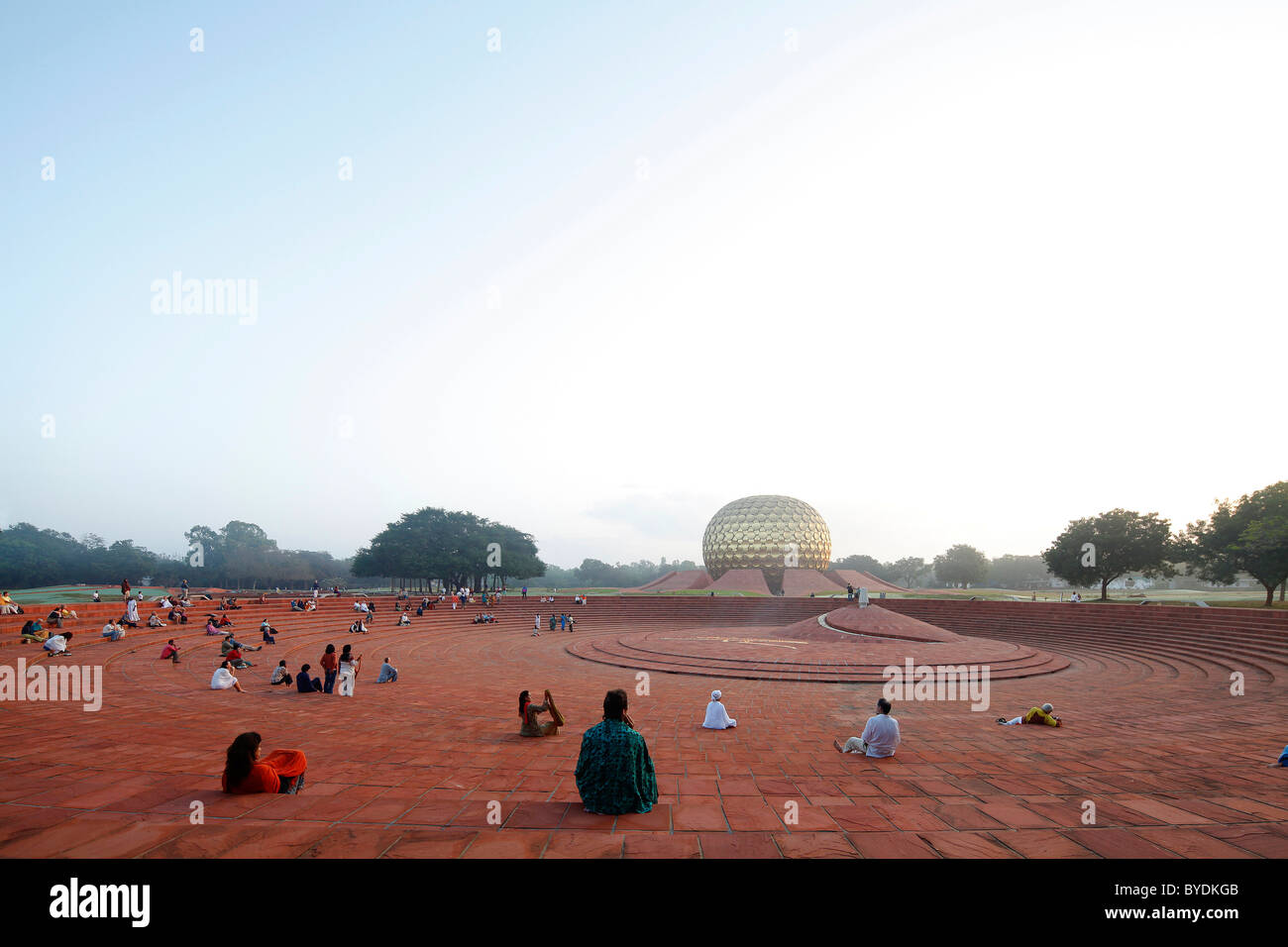 Auroville india hi-res stock photography and images - Alamy