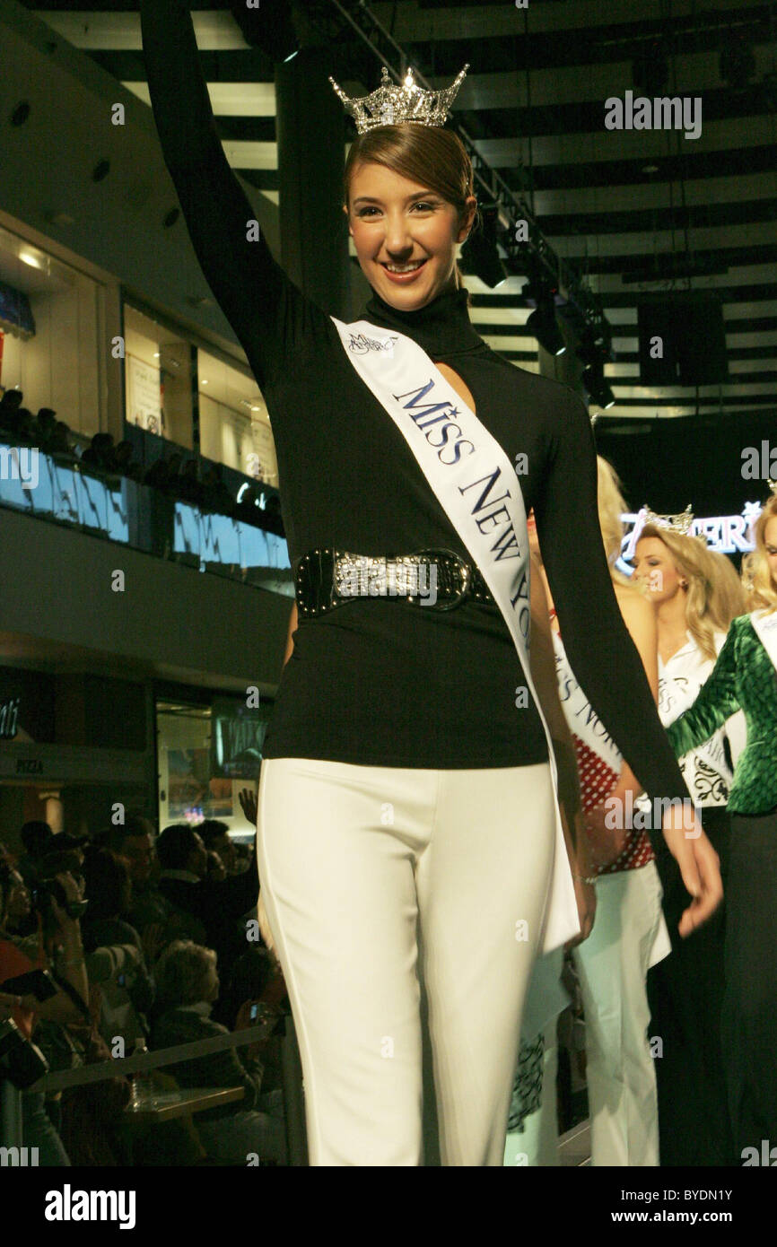 Miss New York Bethlene Pancoast 2007 Miss America Contestants return to ...