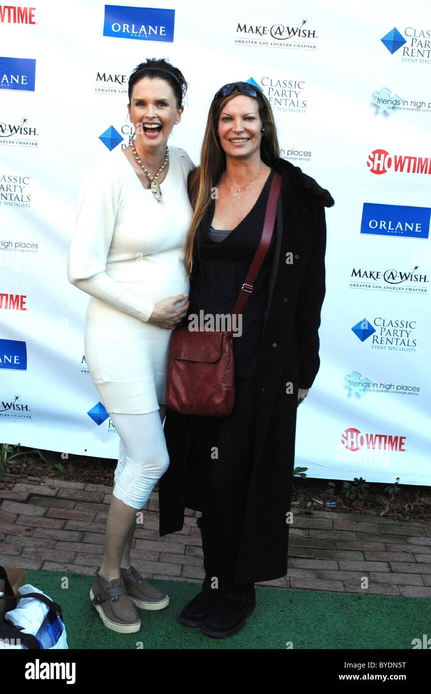 Kylie Bax and Brenda Swanson Showtime Network presents the 2007 Pre ...