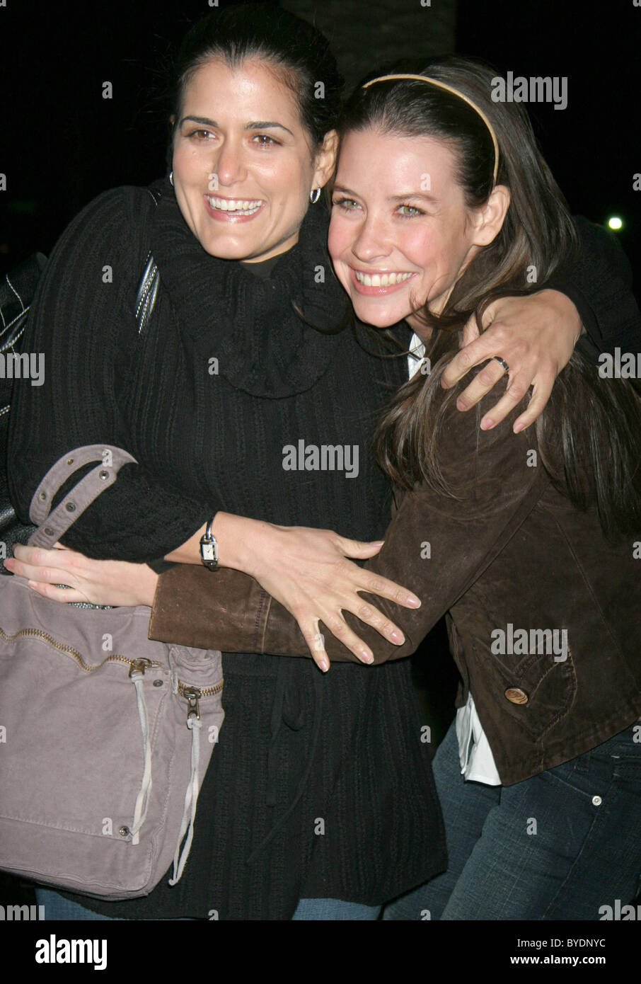 Evangeline Lilly with her publicist Cara Tripicchio The Academy of ...