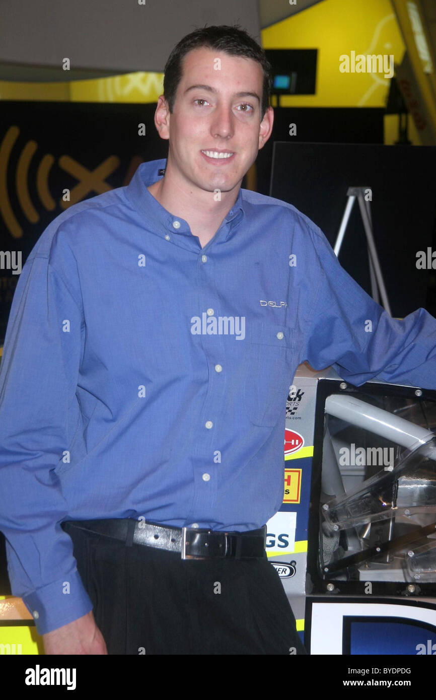 Kyle Busch Consumer Electronics Show 2007 held at the Las Vegas ...