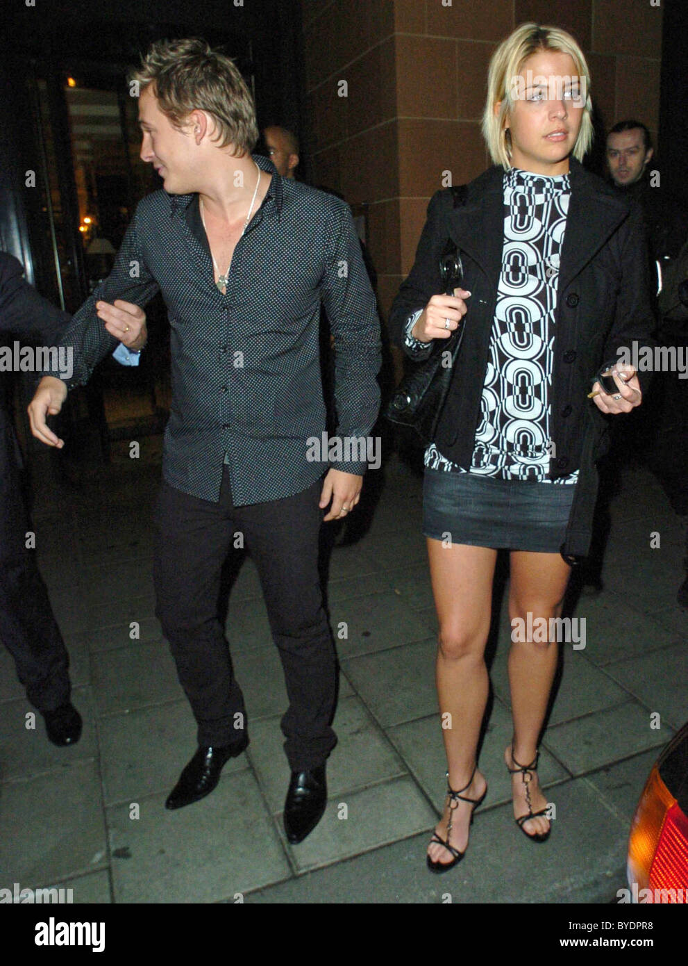 Lee Ryan and Gemma Atkinson Gemma Atkinson leaves Cipriani with new boyfriend Lee Ryan and Don ...