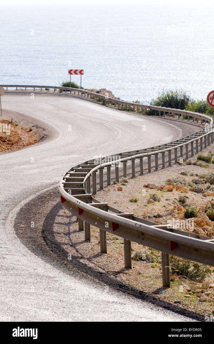 long a winding road curves curved road curve coast coastal roads ...