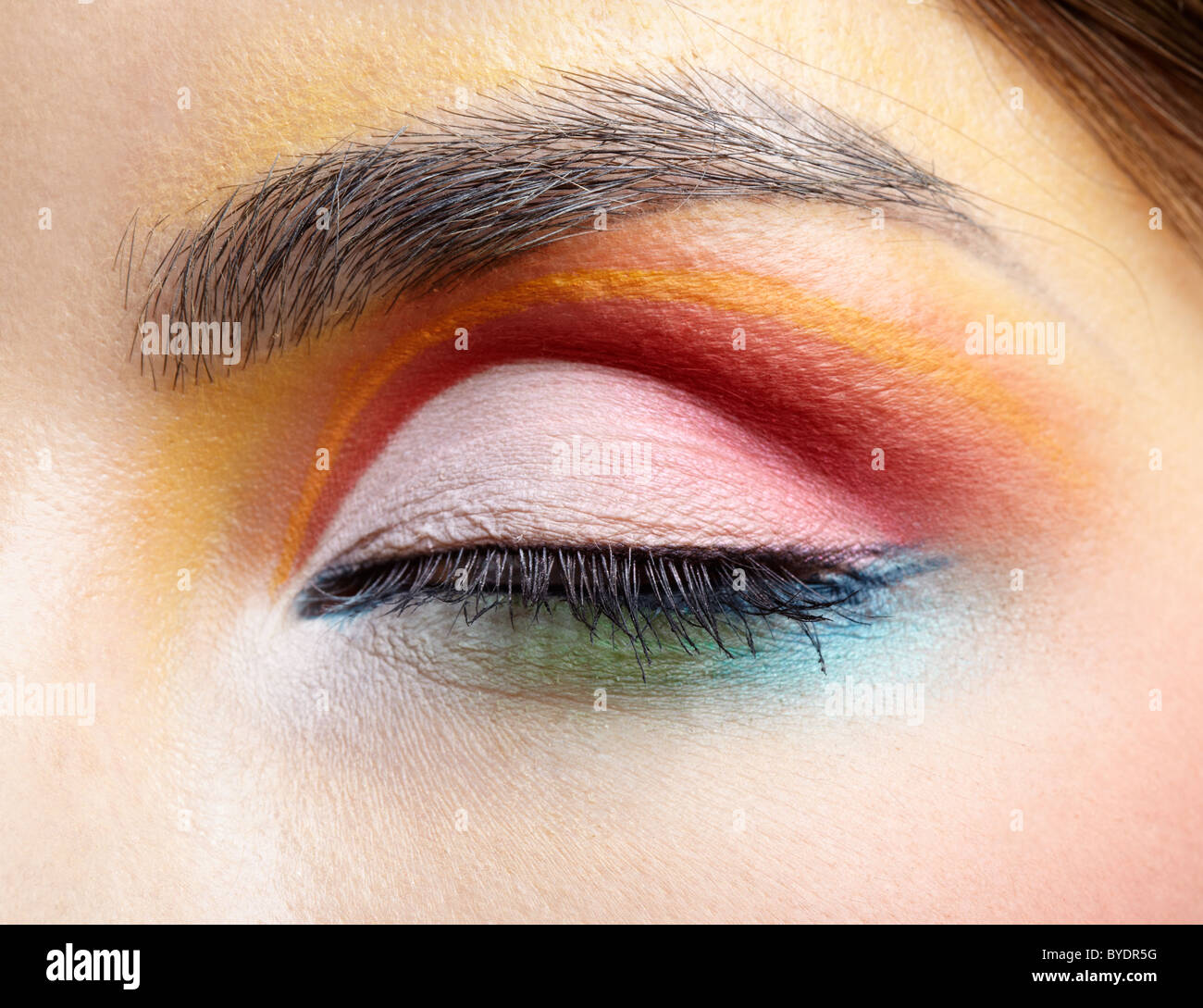eye zone make up Stock Photo - Alamy