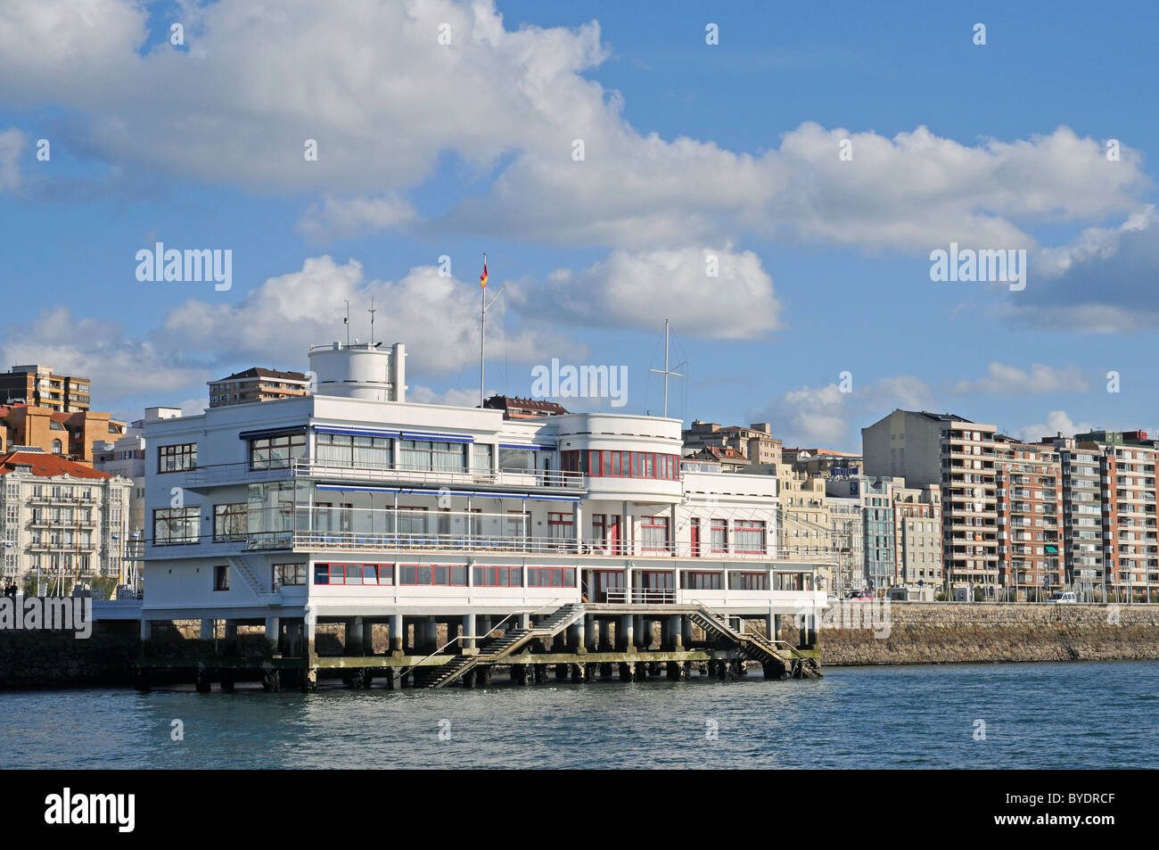 Real Club Maritimo, boat club, waterfront, Santander, Cantabria, Spain ...