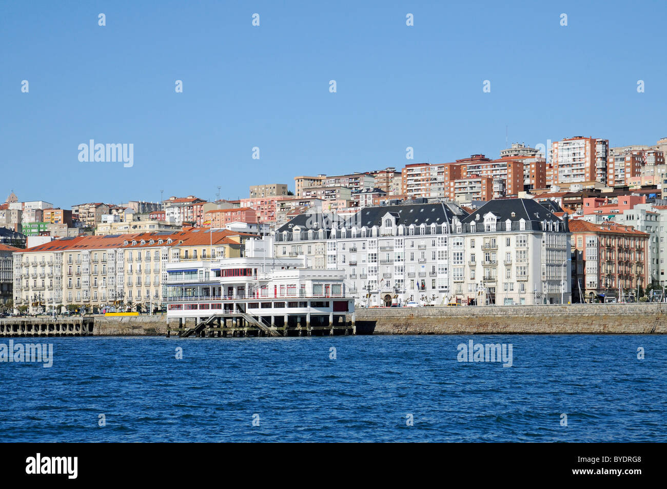 Real Club Maritimo, boat club, waterfront, Santander, Cantabria, Spain ...