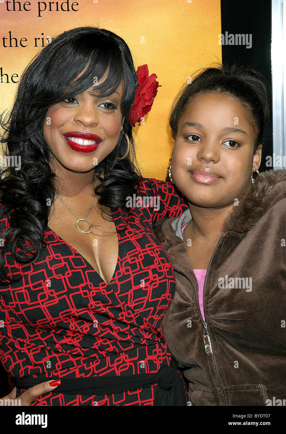 Niecy Nash and daughter The premiere of Stomp The Yard held at ArcLight ...