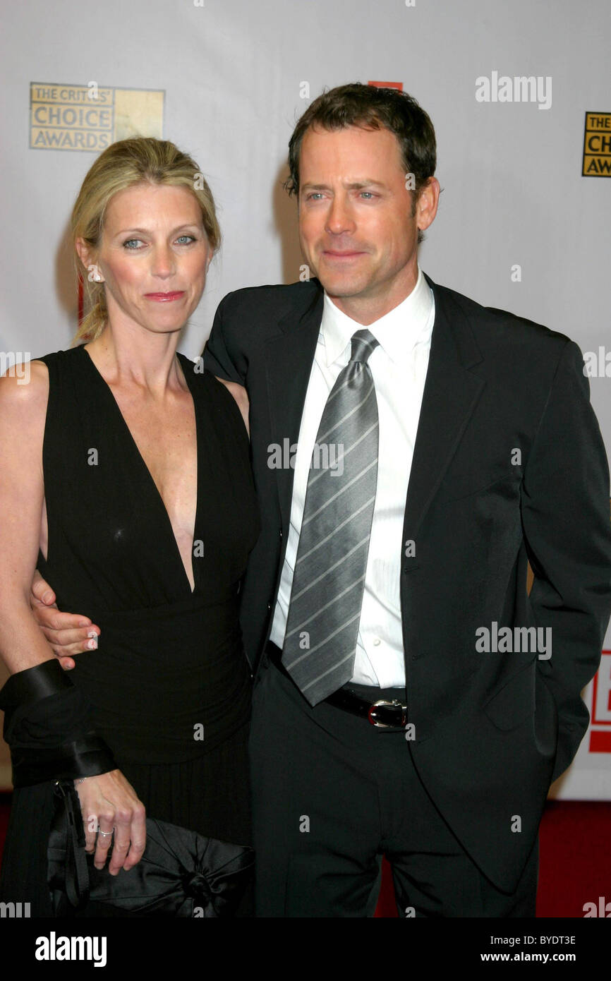 Greg Kinnear & Wife 12th Annual Critics' Choice Awards held at the ...