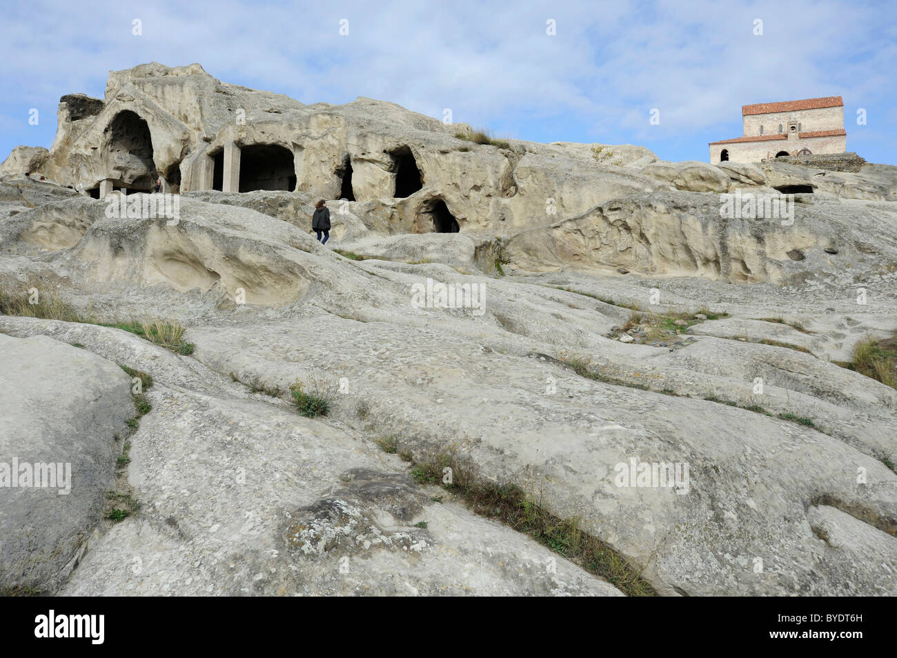 Cave complex town of Uplistsikhe, since 10th Century BC, Georgia ...