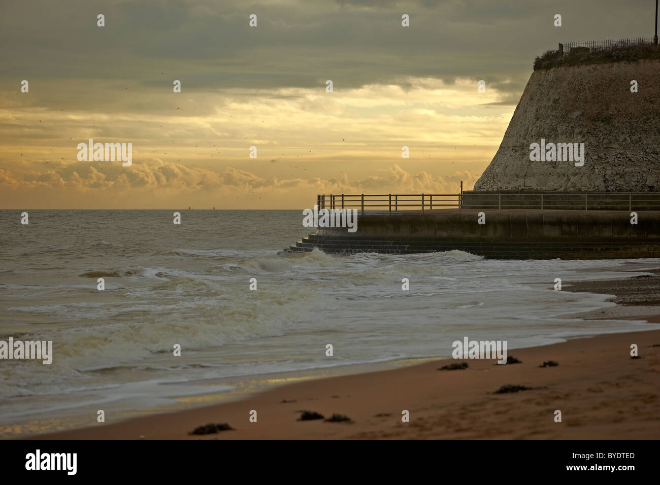 Cliffs Broadstairs, Kent Stock Photo - Alamy