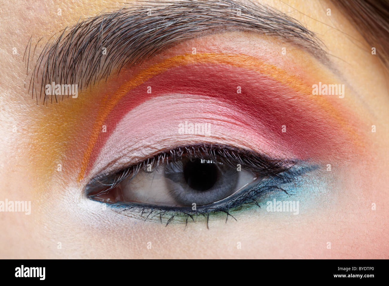 eye zone make up Stock Photo - Alamy