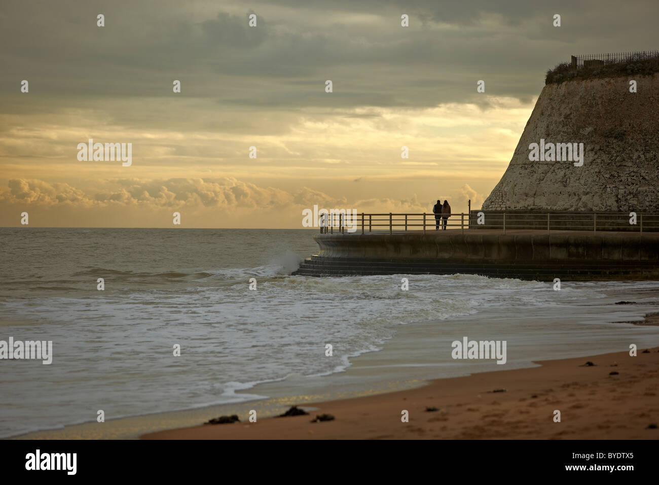 Cliffs Broadstairs, Kent Stock Photo - Alamy