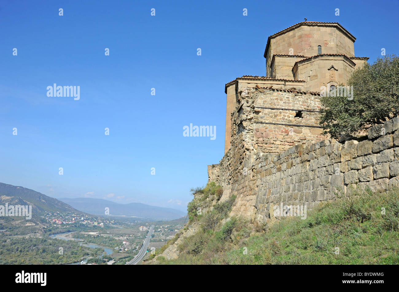 Jvari Church, Mtskheta, Aragvi Valley, Kartli, Georgia, Middle East ...