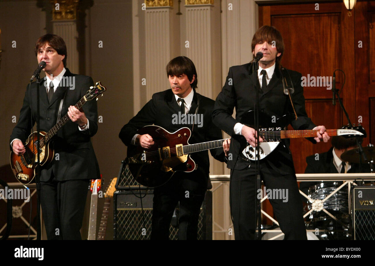 The Beatles tribute band Beatlemania, again. Beatle re-enactors ...