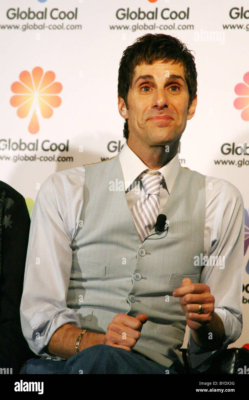 Perry Farrell of Jane's Addiction 'Global Cool' Press Conference held ...