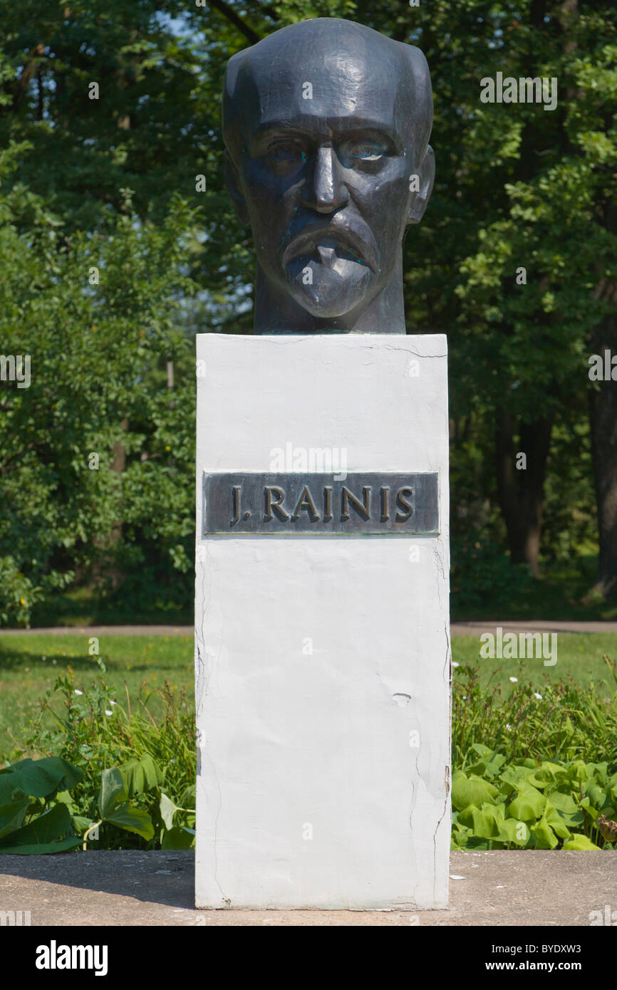 Janis rainis monument raina parks hi-res stock photography and images ...