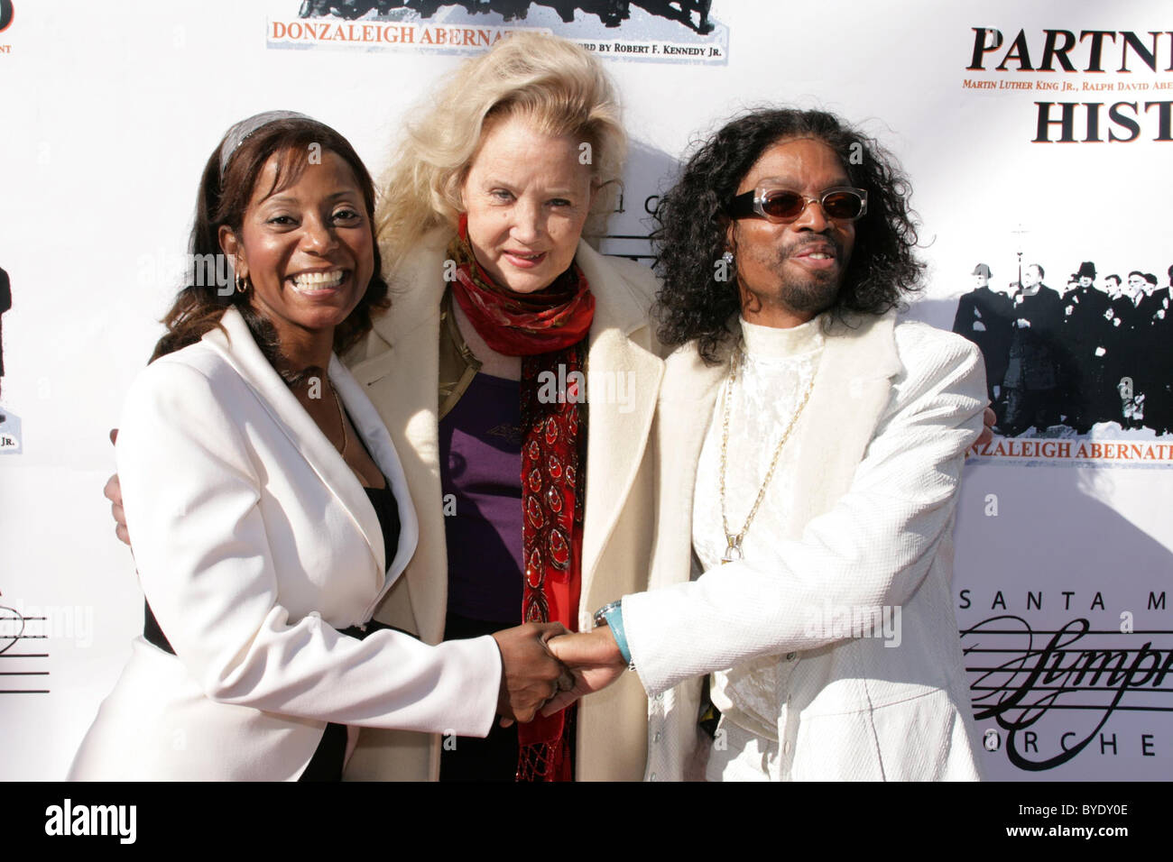 Donzaleigh, Sally Kirkland and Wendell James Santa Monica Symphony ...