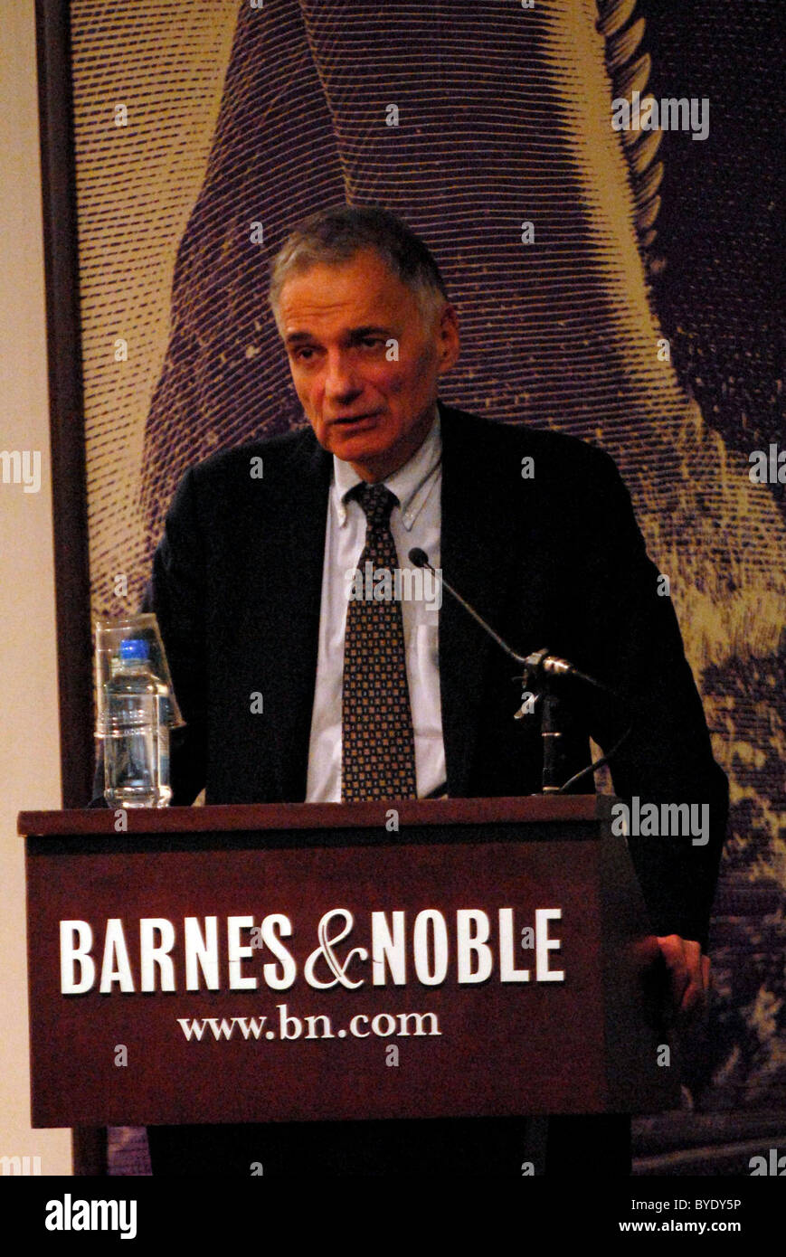 Ralph Nader signs copies of his new book 'The Seventeen Traditions' at ...