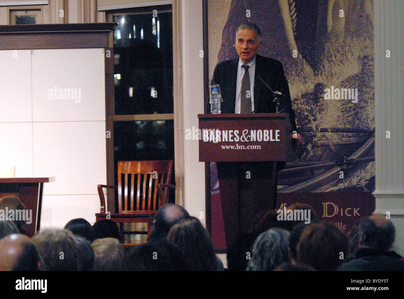 Ralph Nader signs copies of his new book 'The Seventeen Traditions' at ...