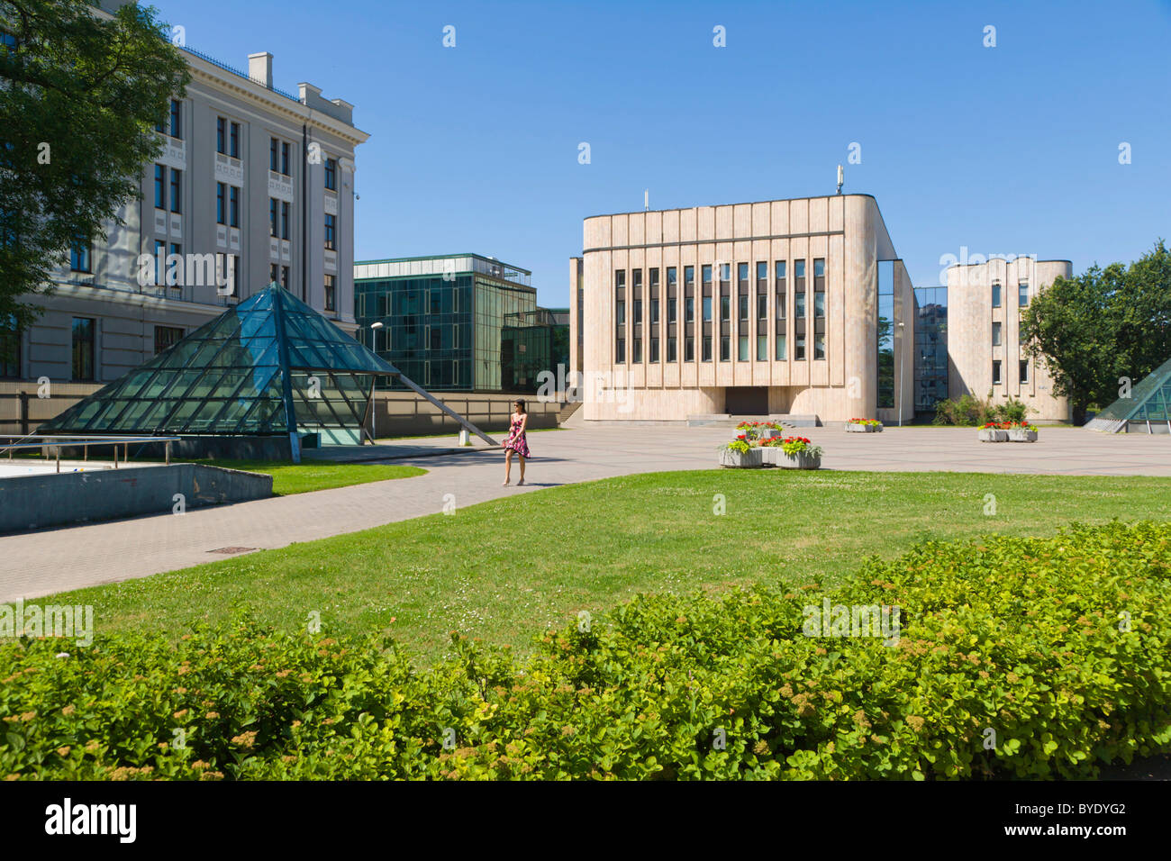 Kronvalda park riga hi-res stock photography and images - Alamy
