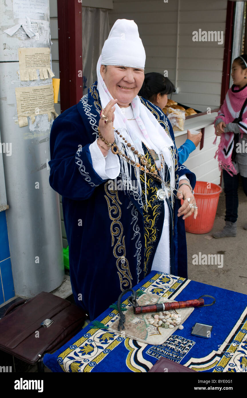 Fortuneteller or prophesier, Almaty, Kazakhstan, Central Asia Stock ...