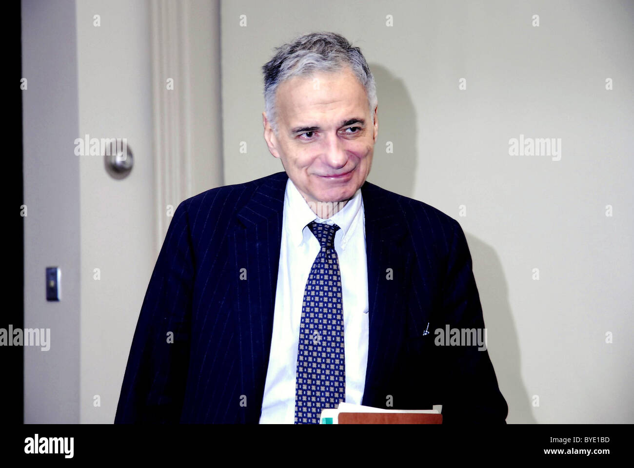 Ralph Nader signs copies of his book 'The Seventeen Traditions' at ...