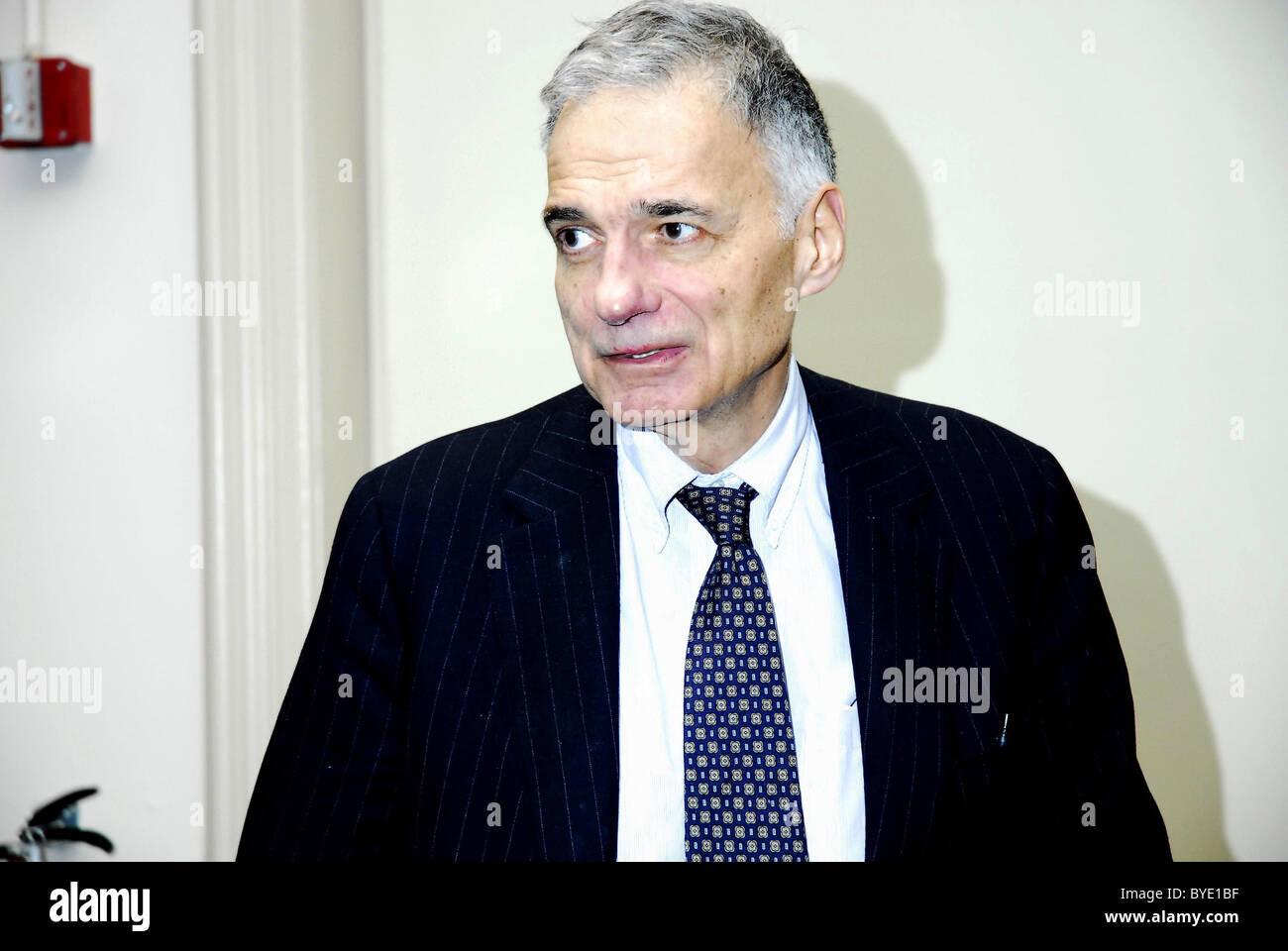 Ralph Nader signs copies of his book 'The Seventeen Traditions' at ...