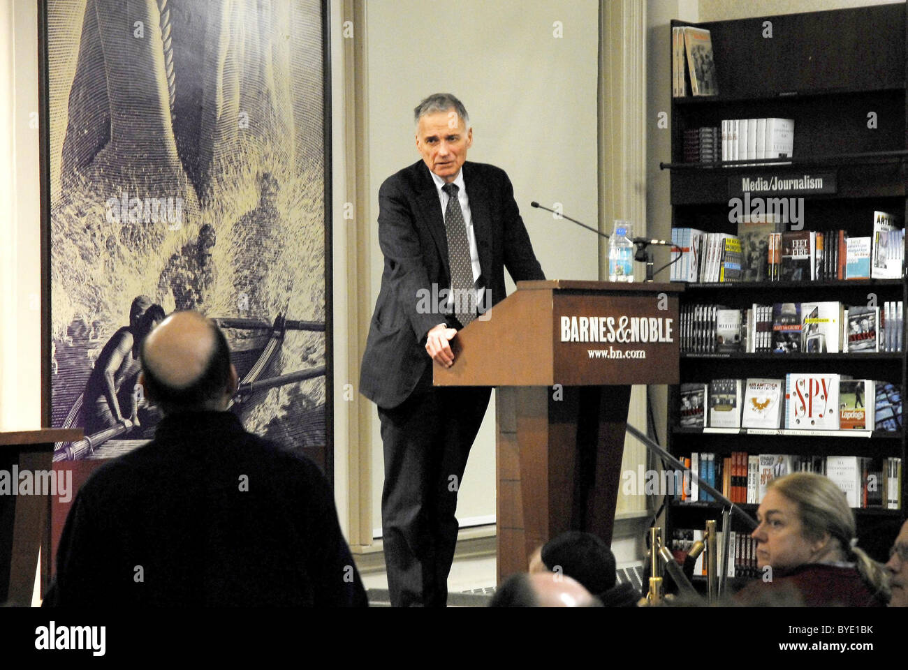 Ralph Nader signs copies of his book 'The Seventeen Traditions' at ...