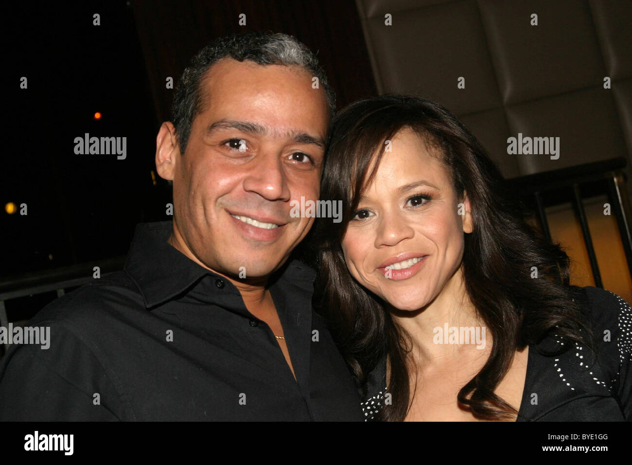 Gilbert Rodriguez and Rosie Perez Village Voice editor David Blum ...