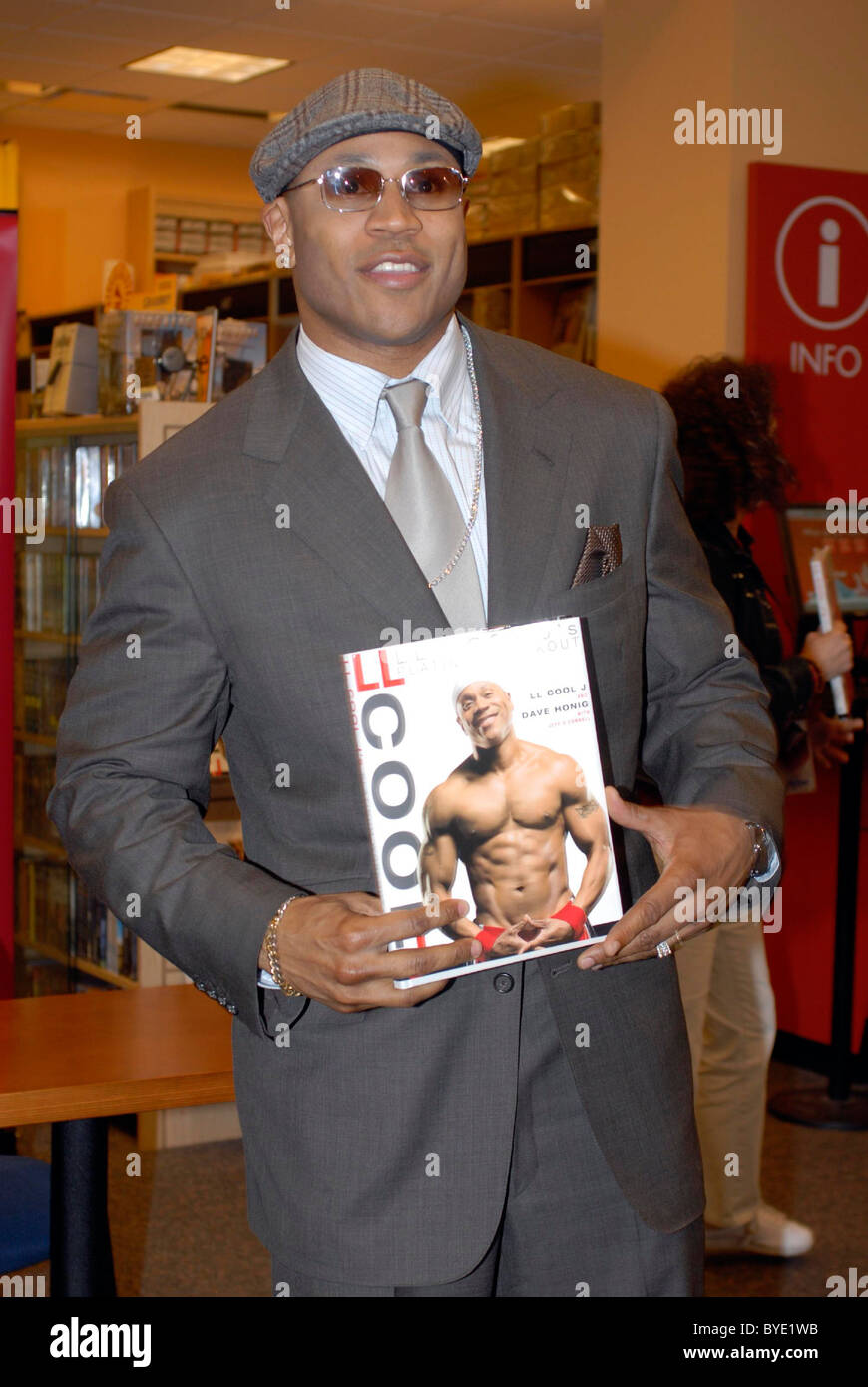 LL Cool J aka James Todd Smith signs copies of his new book "LL Cool J ...
