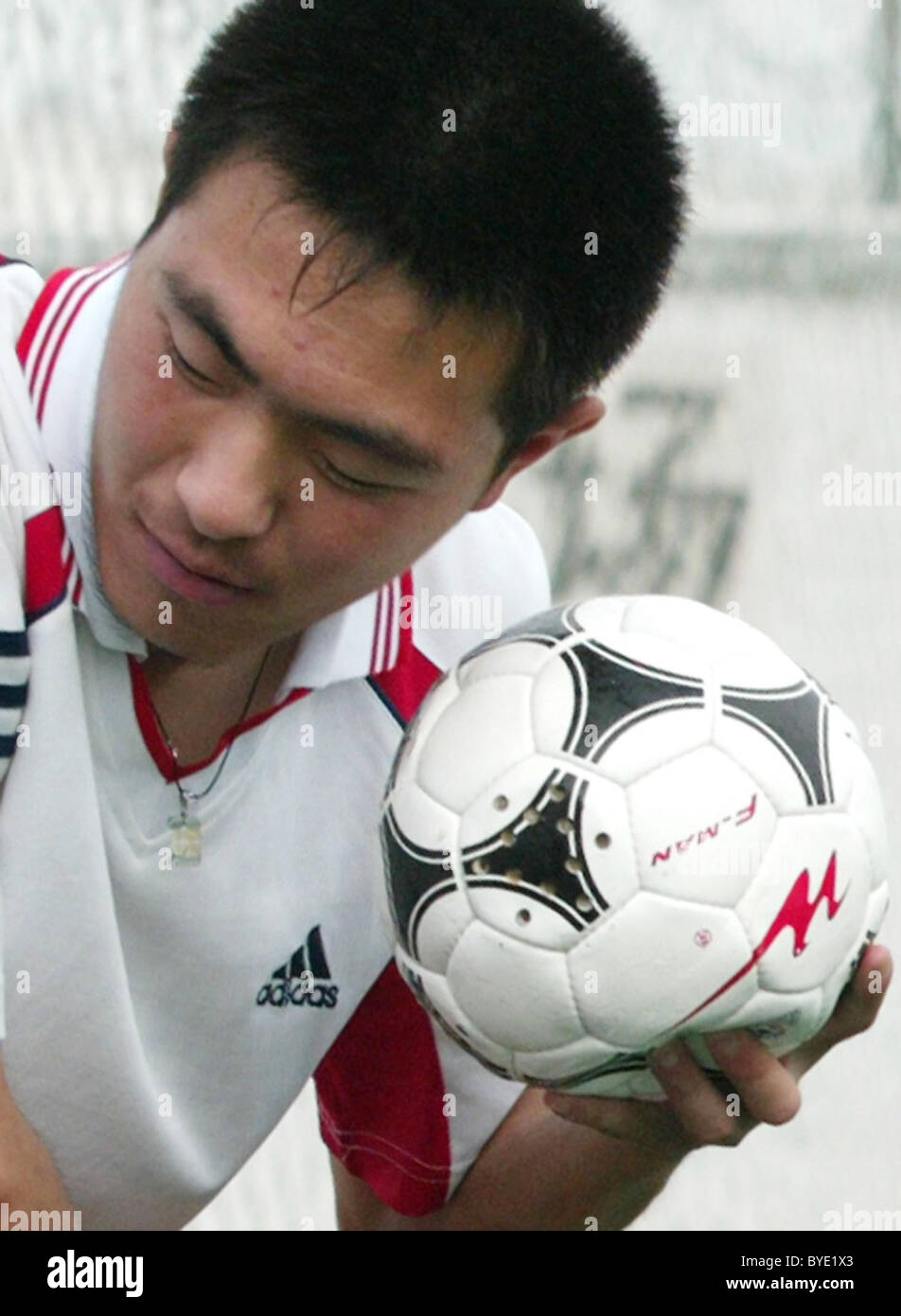 BLIND FOOTBALL This football team is made up of blind boys who play ...