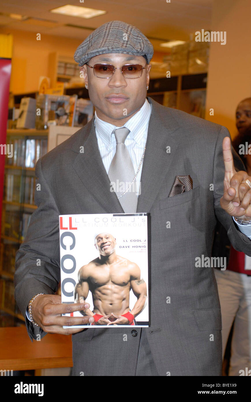 LL Cool J aka James Todd Smith signs copies of his new book "LL Cool J ...