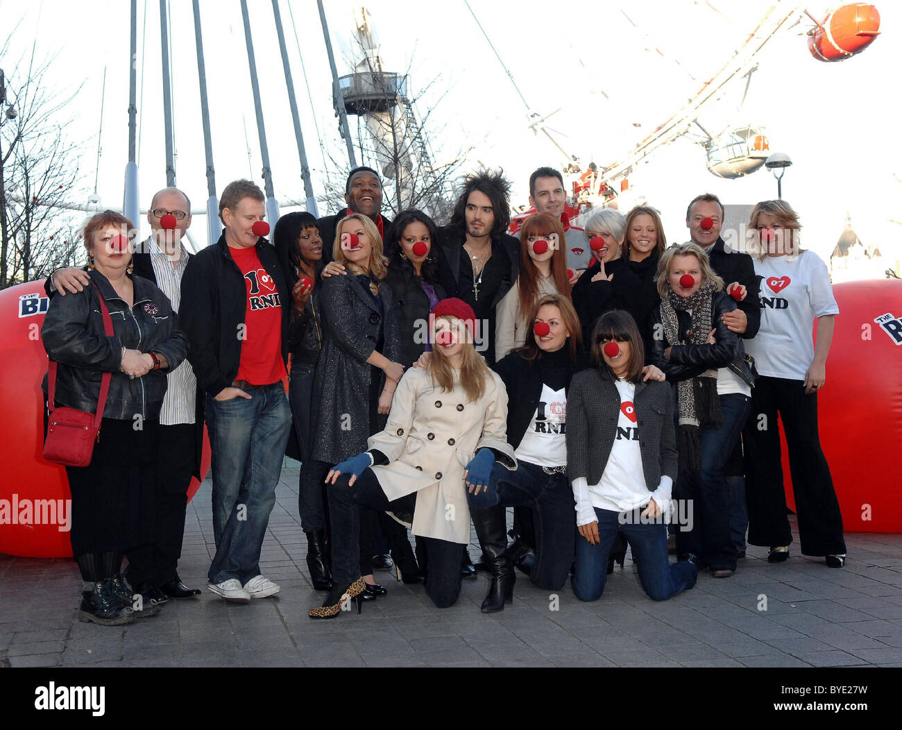 Russell Brand, Davina McCall, Girls Aloud, Sugababes, Lenny Henry ...