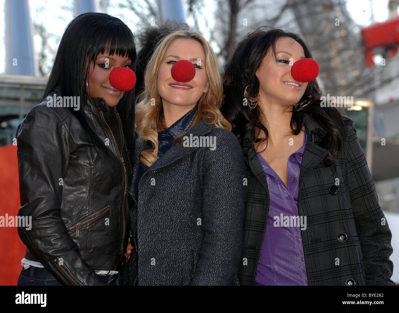 Keisha Buchanan, Heidi Range and Amelle Berrabah Comic Relief ...