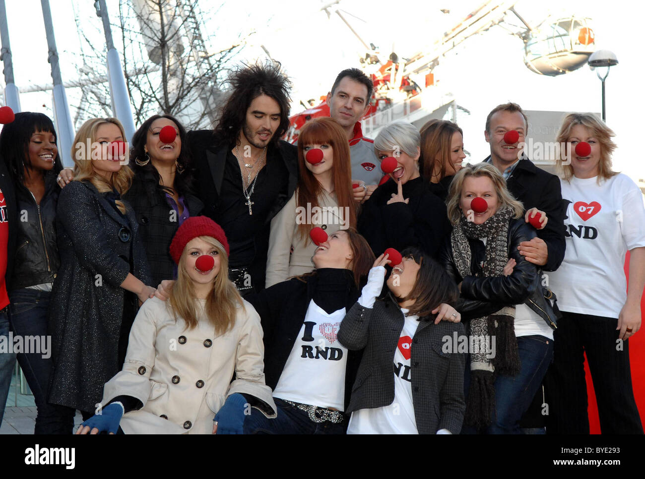 Russell Brand, Davina McCall, Girls Aloud, Sugababes, Lenny Henry ...