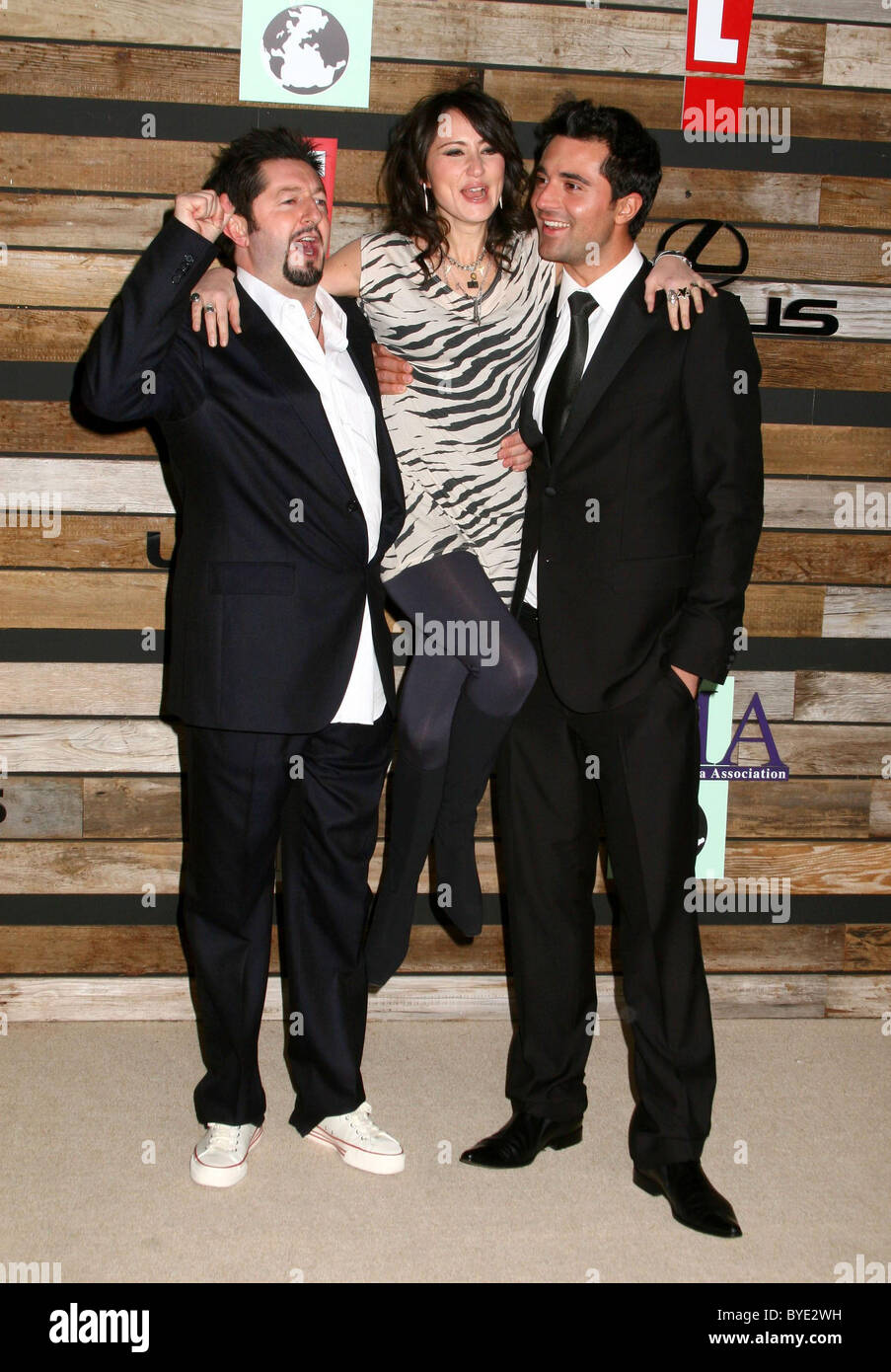 Paul Morrison, KT Tunstall and Darius Danesh The EMA & E! Golden Green ...