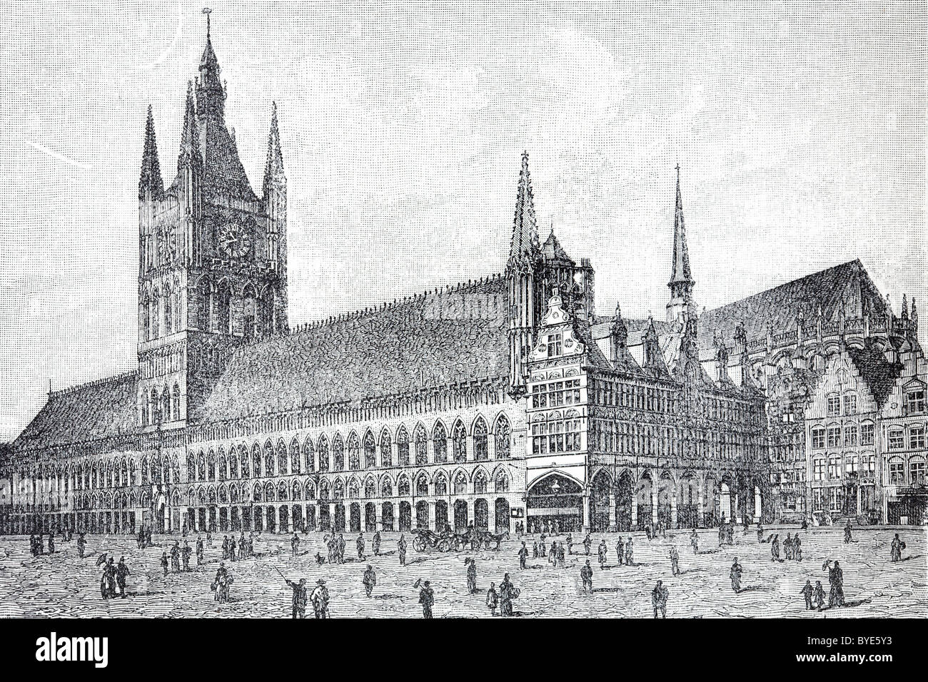 Cloth hall ypres hi-res stock photography and images - Alamy