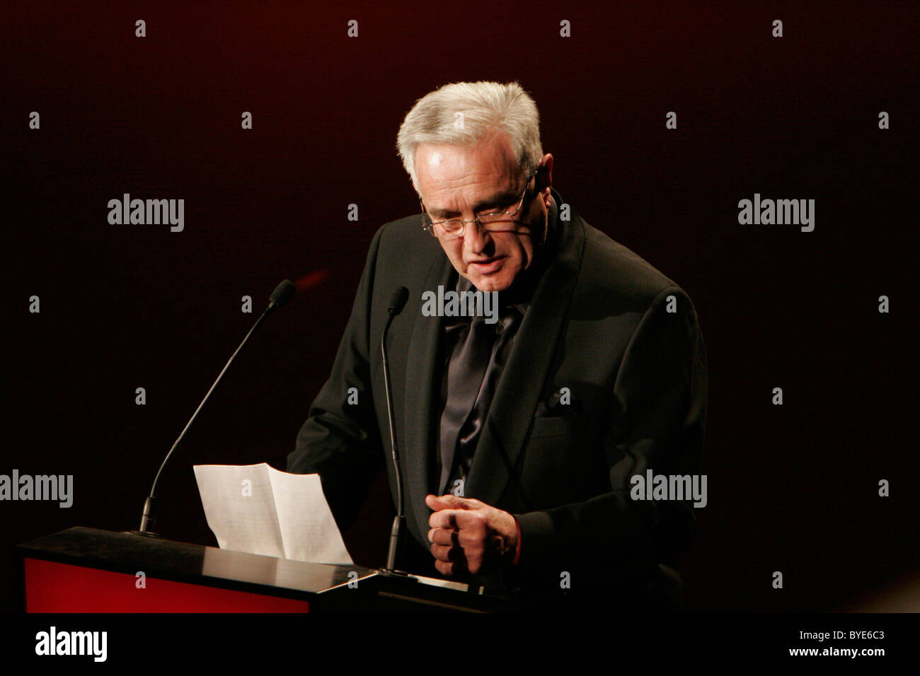 Michael Degen, at the B.Z.-Kulturpreis Awards at Axel-Springer-Haus ...