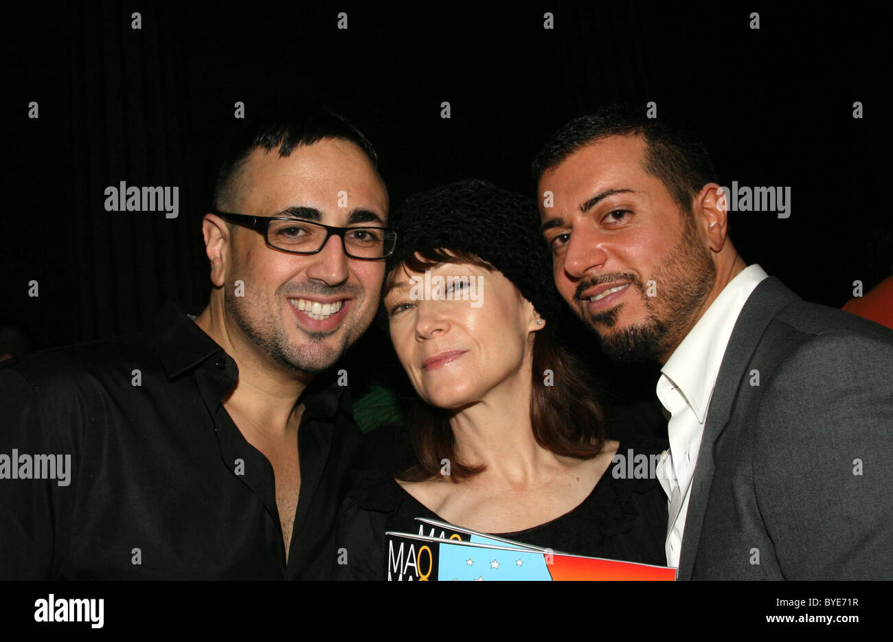 Mauricio Padilha, Ann Magnuson and Roger Padilha Mao Magazine fashion ...