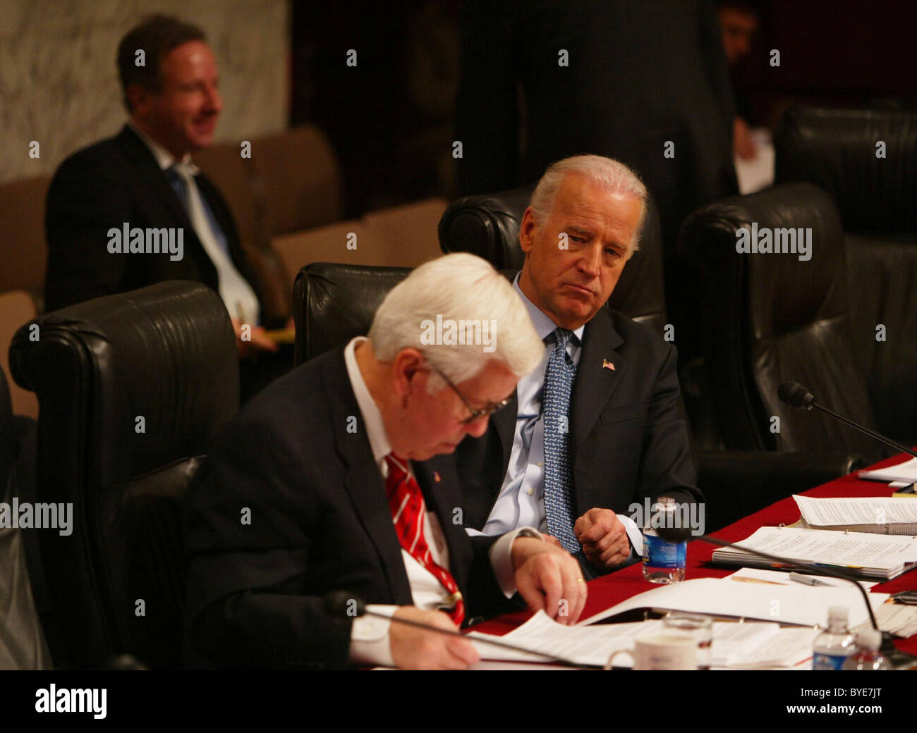Senator Barack Obama and Senator Robert Menendez Former US Secretary of ...