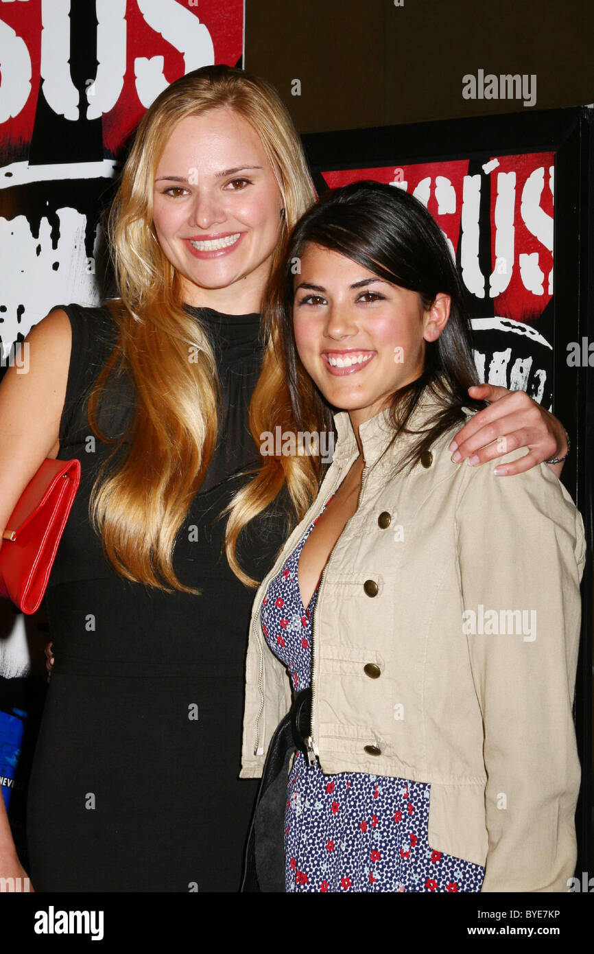 Sierra Edwards and Shaila Vaidya Premiere of 'G.I. Jesus', held at the Egyptian Theatre ...