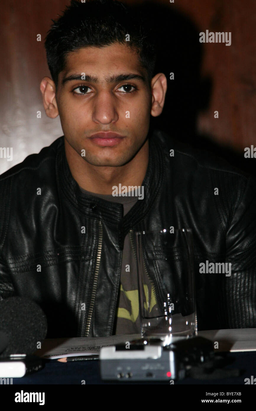 Amir Khan Amir Khan and Graham Earl speak at the Savoy London about ...