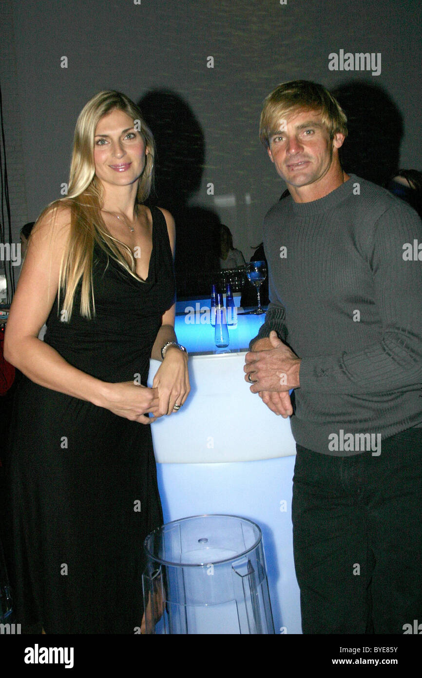 Gabrielle Reese and Laird Hamilton Relaunch of the Davidoff perfume ...