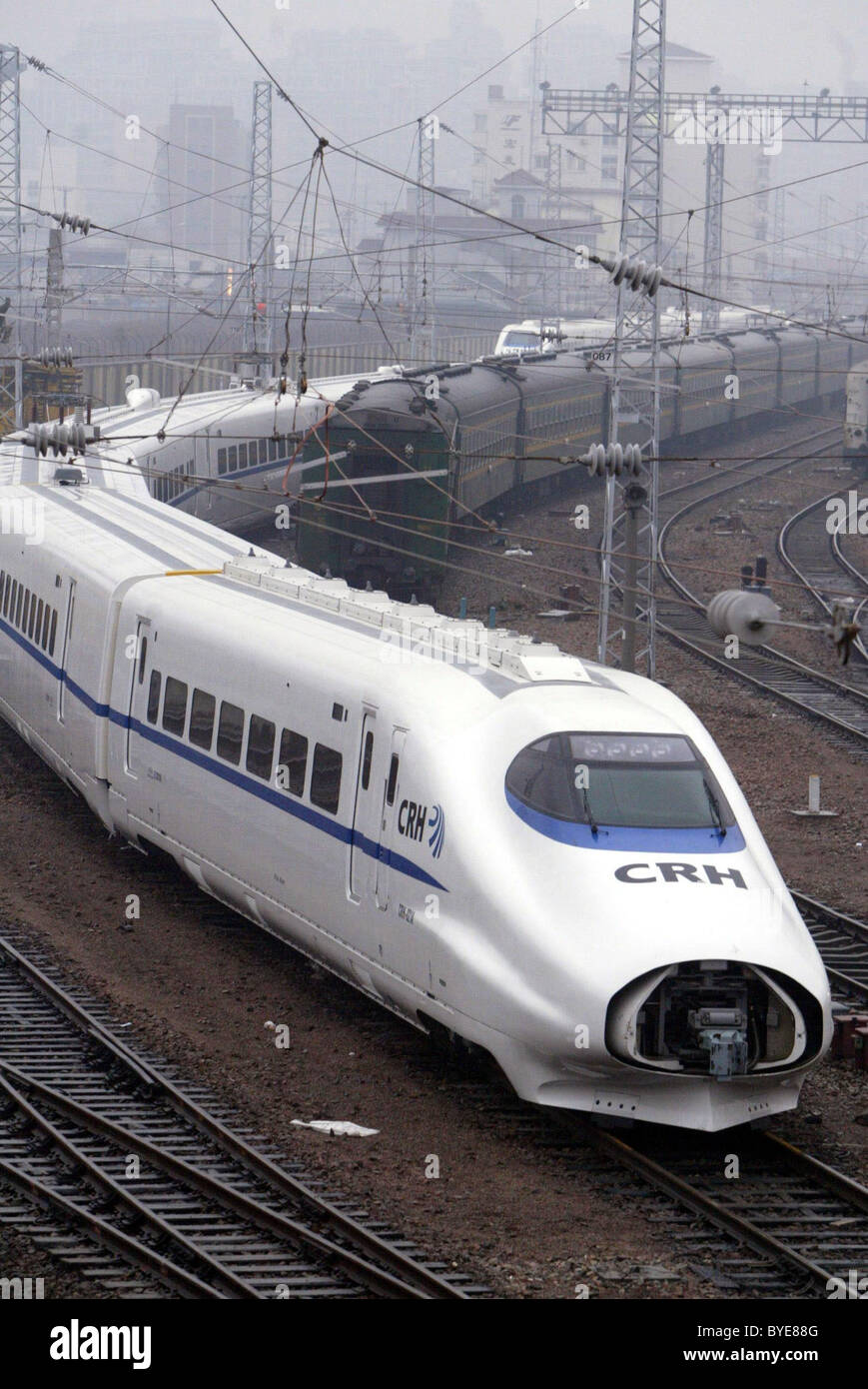BULLET TRAIN BREEZES THROUGH BUSY SEASON China's transport network is ...