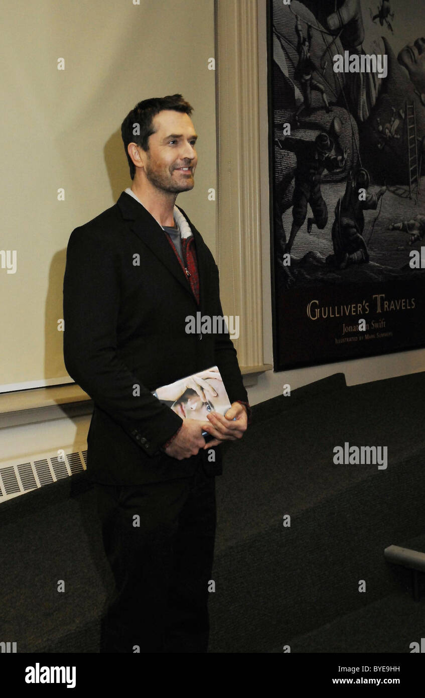 Rupert Everett signs copies of his new autobiography 'Red Carpet and ...