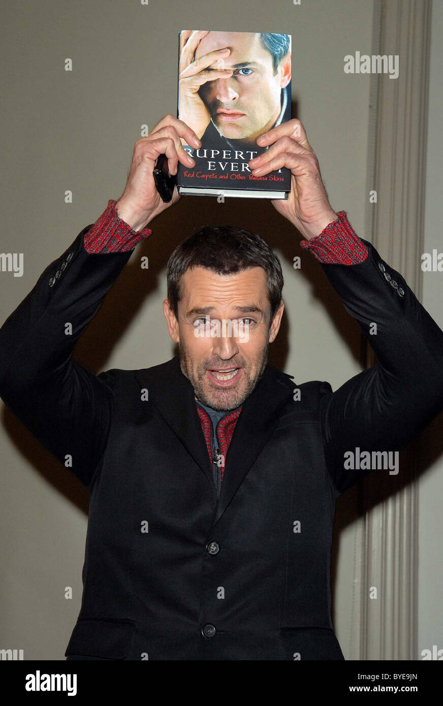 Rupert Everett signs copies of his new autobiography 'Red Carpet and ...